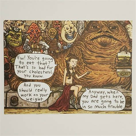 Jabba The Hutt Eats Princess Leia