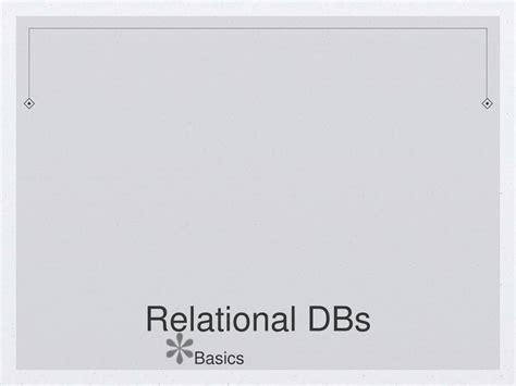 ppt relational dbs powerpoint presentation free download id 5505129