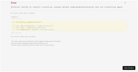 Jlongster Electron With Server Example Codesandbox