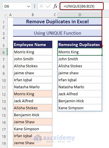 How To Remove Duplicates In Excel 9 Simple Ways