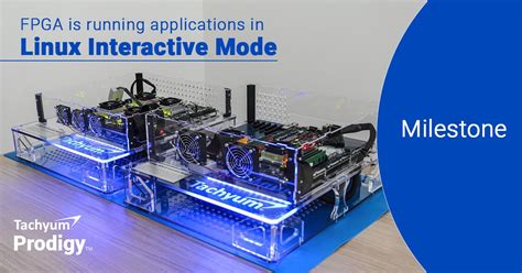 Tachyum On Linkedin Tachyum Prodigy Fpga Running Applications In Linux
