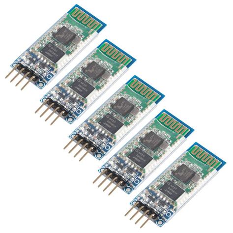 5pcs Hc 06 Rs232 Wireless Bluetooth Serial Port 4 Pin Rf Transceiver Board Module Bi Directional