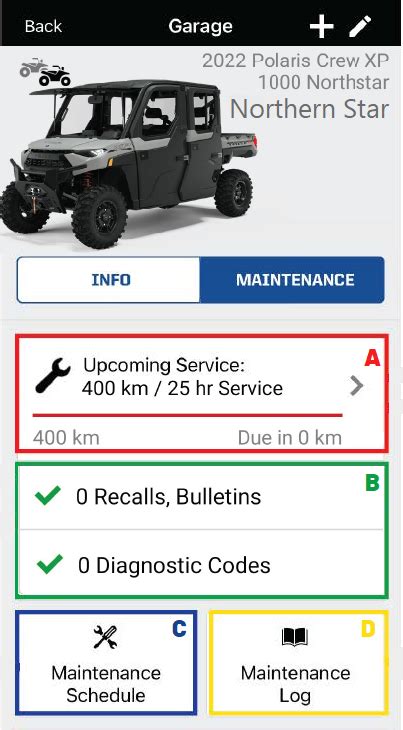 Ride Command Features Maintenance Reminders Polaris Off Road Vehicles