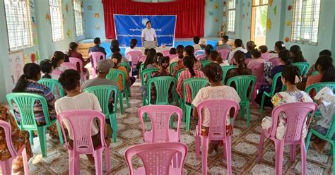 မြစ်သားမြို့ မူလတန်းကြိုကျောင်း၌ ကလေးသူငယ်အခွင့်အရေးဆိုင်ရာဥပဒေကြောင်းအသိပညာပေးဟောပြောပွဲကျင်းပ