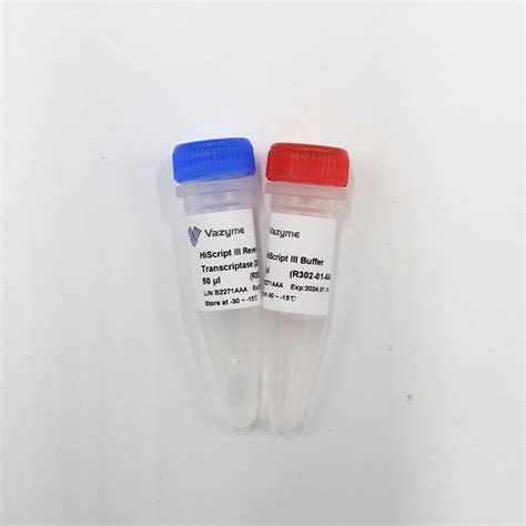 Hiscript Iii Reverse Transcriptase Rt酶 产品中心 南京诺唯赞生物科技股份有限公司
