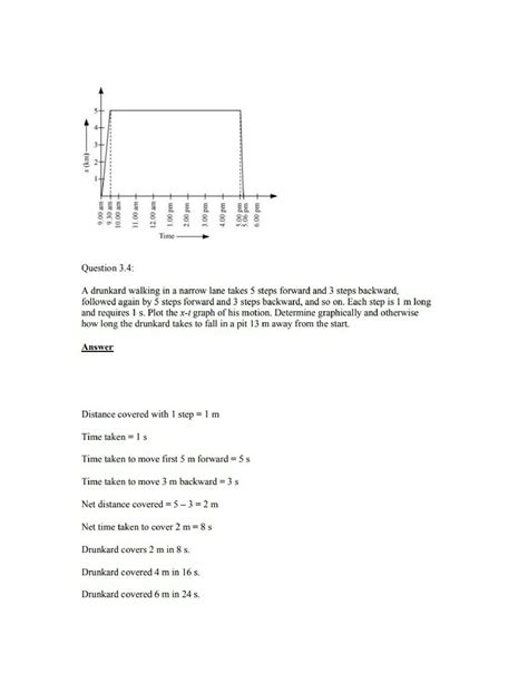 Physics Numericals For Class 11 Chapter 3 Complete Solution With