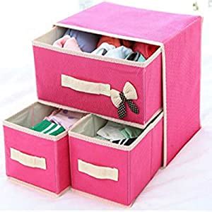 EASYDEX Drawer Storage Box Multicolour Layer Rectangular X X Inches