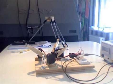 Delta Robot Arduino Motion Test Delta Robot Arduino Robot