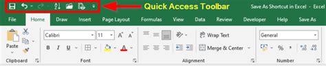 Save As Shortcut In Excel Quick And Easy Methods