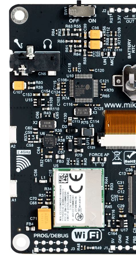Mikromedia 5 For Stm32f7 Resistive
