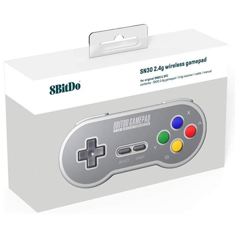 8bitdo Sn30 24g Wireless Gamepad For Original Snes Sfc Sf Edition