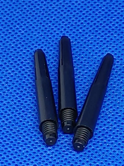 Black Dart Stems Short • Tjs Fishing Tackle Bait And Dart Supplies
