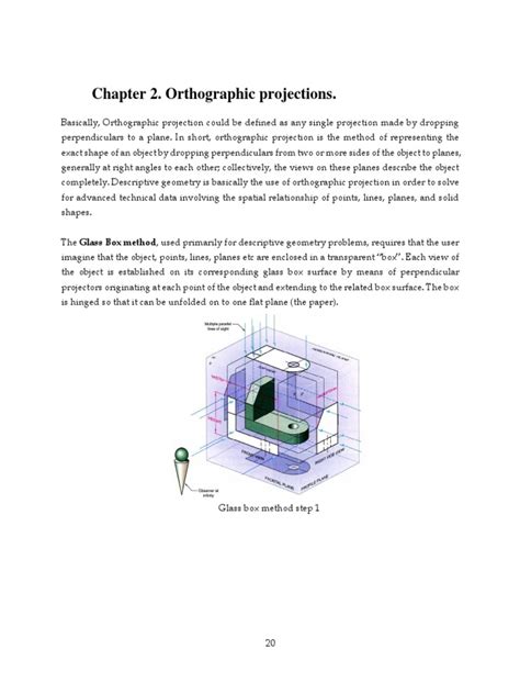Chapter 2 Orthographic Projections Pdf Geometry Space