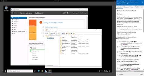 Identity With Windows Server 20742wv Lab Details Courseware Store