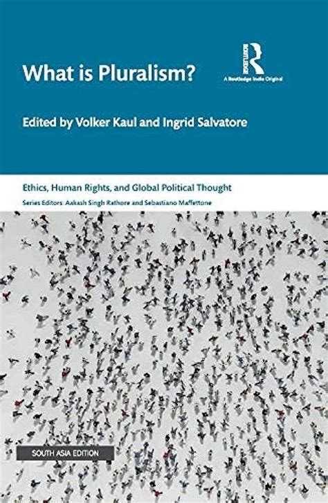 English What Is Pluralism Hardcover Book At ₹ 2000 Piece In New Delhi Id 2851964978188