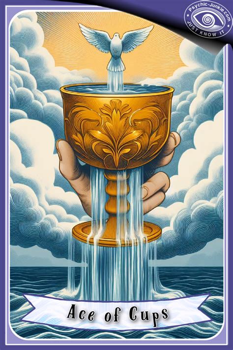 Ace Of Cups Tarot Meaning New Beginnings Love Emotional Fulfillment
