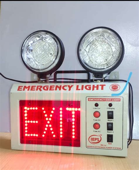 Industrial Emergency Exit Light Up Enterprises