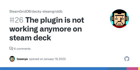 The Plugin Is Not Working Anymore On Steam Deck Issue SteamGridDB Decky Steamgriddb GitHub