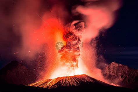 火山灾难高清图片下载 正版图片600377482 摄图网