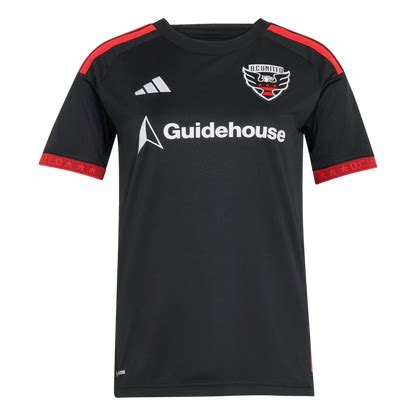 Womens D C United Louis Munteanu Black 2026 Black And Red Kit Replic
