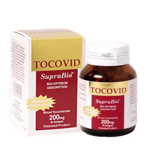 Tocovid Suprabio 200mg X 30 Softgels Airmedng