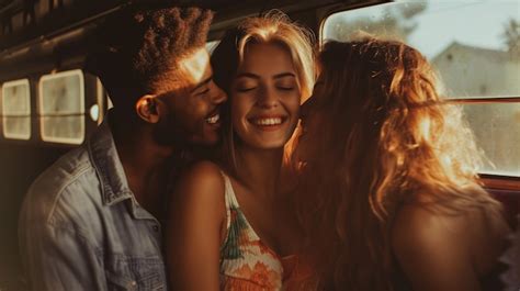 Free Photo Photorealistic Scene Of Non Monogamous Relationship
