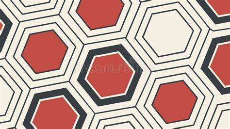 Hexagon Tile Pattern Geometric Floor And Surface Design Element Vector Design Generative Ai