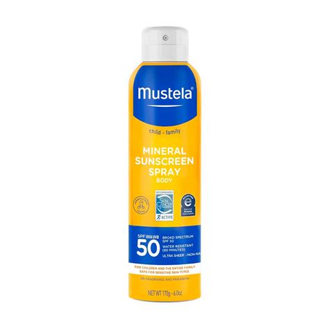Солнцезащитный спрей Mustela SPF 50+ - Интернет-магазин премиум товаров ...
