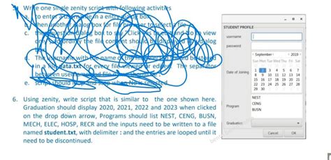 Solved Redhat Linux Rehl 8 Zenity Script And Output Needs