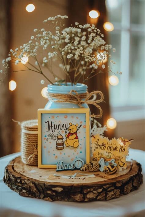 Winnie The Pooh Centerpieces 20 Piece Winnie The Pooh Table Number Set
