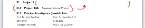 titlesec sectioning section and subsection starting in the same