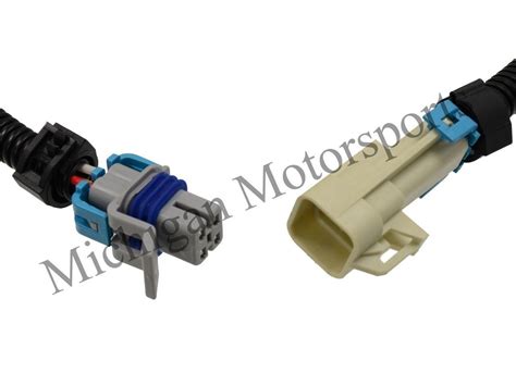 Gray O2 Oxygen Sensor Extension With Wideband Afr Signal Wire Ls1 Ls2 4 Pin Grey Michigan