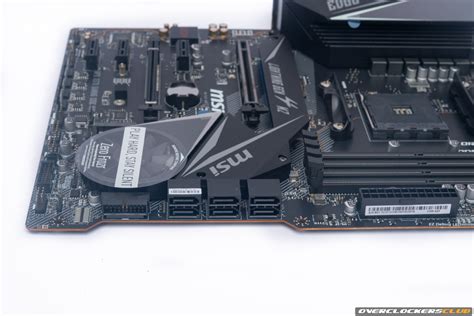 MSI MPG X Gaming Edge WiFi Review Overclockers Club