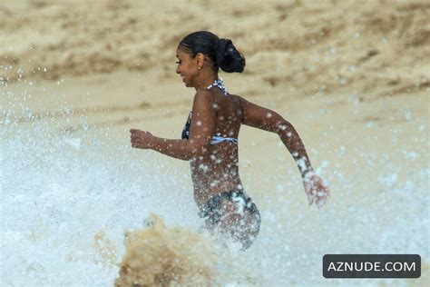 Mya Shows Off Her Bikini Bod In Barbados Aznude