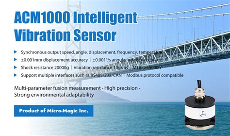 Product Spotlight Acm1000 Mems Sensor For Multi Parameter Vibration