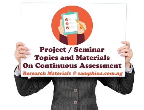 Pdf List Of Seminar Topics On Continuous Assessment