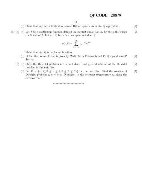 University Of Mumbai Msc Mathematics Part Ii Advanced Analysis Ii And Fourier Analysis Rev