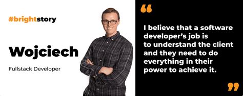 Elevating From Frontend To Fullstack Developer Meet Wojciech Bright Inventions