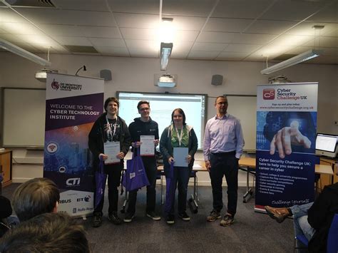 Success For Southampton At Cyber Security Challenge Uk Event By Izzy