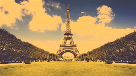 Скачать обои «Эйфелева башня 1920х1080 для рабочего стола с фильтром Nashville