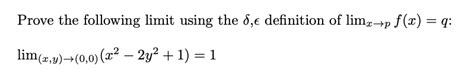 answered prove the following limit using the 8 €… bartleby