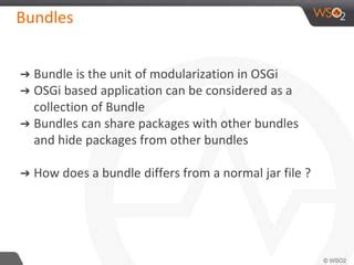 Introduction To OSGi Part PPTX Programming Languages Computing