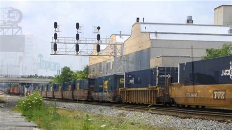 Its The Csx Tropicana Juice Train Youtube