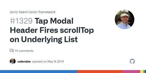 Tap Modal Header Fires Scrolltop On Underlying List · Issue 1329