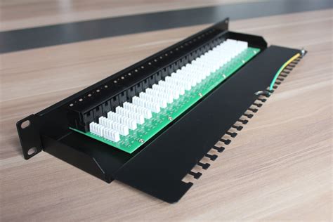Cat3 UTP 50 Port Voice Patch Panel From China Manufacturer WebiTelecomms Structured Cabling
