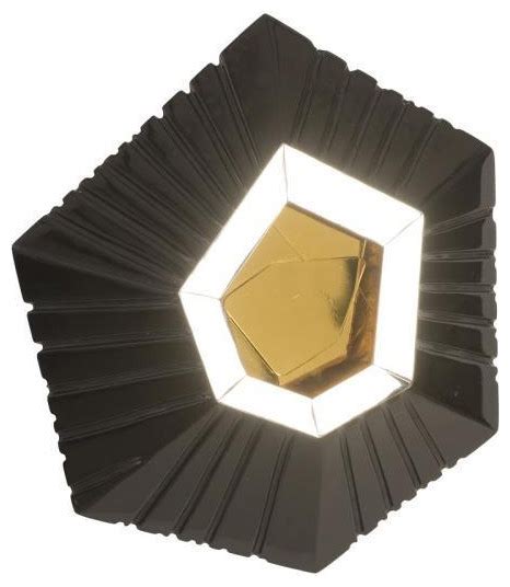 Hex Wall Tile Contemporary Metal Wall Art By Lighting Reimagined Houzz