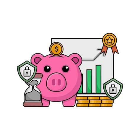 Illustration Of Investment Premium Vector