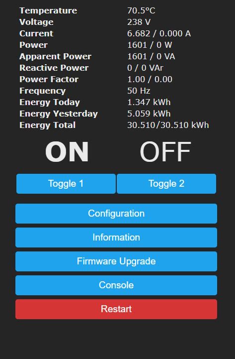 Split Total Energy Value On Shelly 25 · Issue 8567 · Arendsttasmota