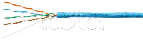 Cabeus UTP-4P-Cat.5e-SOLID-BL (305 м)|Кабель витая пара UTP (U/UTP ...