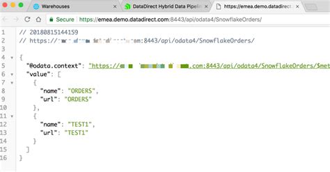 Connect Microsoft Power Bi To Snowflake Via Odata